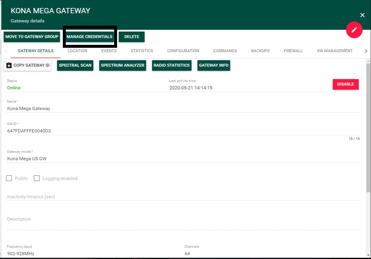 KONA Core Network Server FAQ